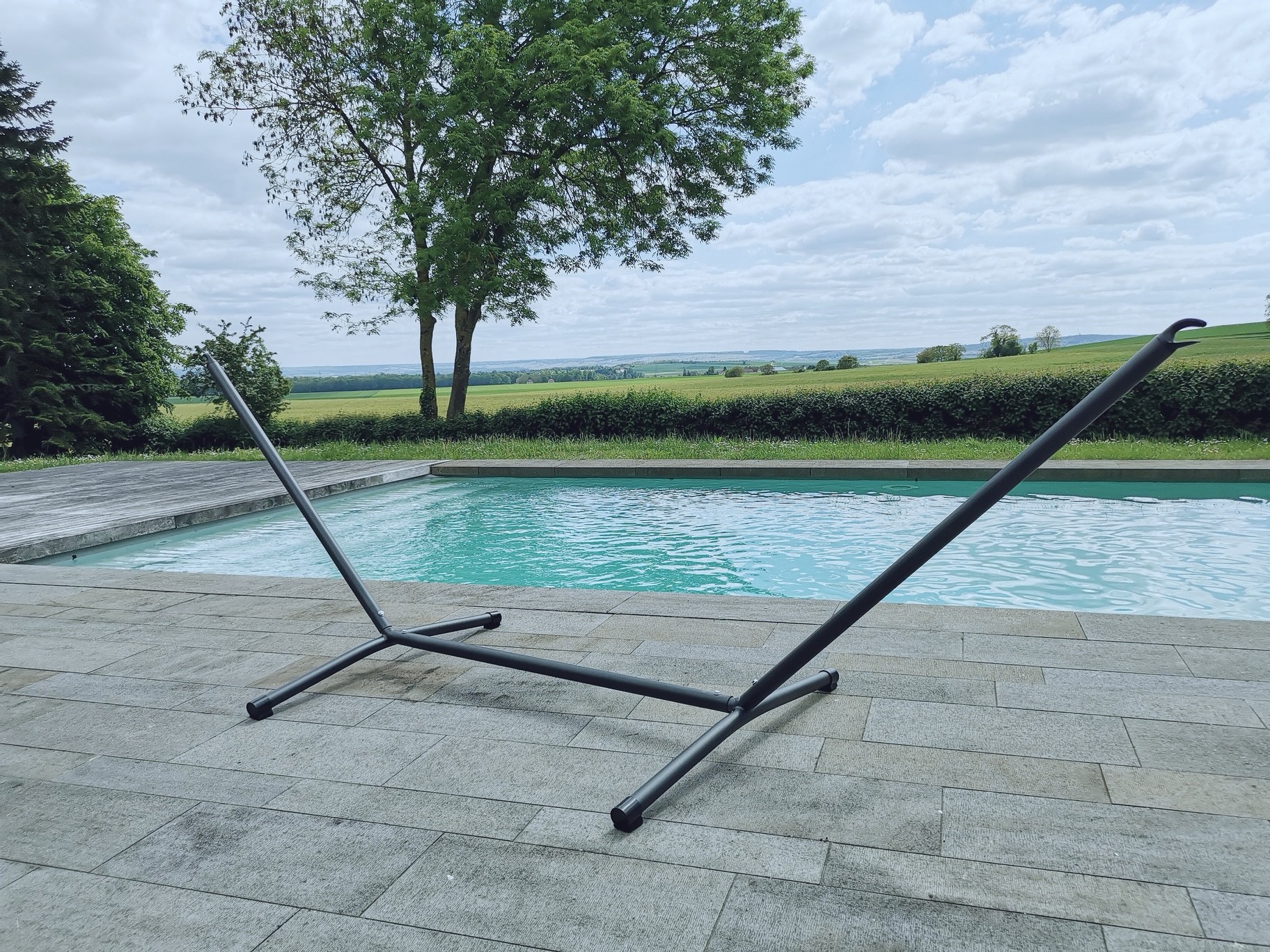 Support hamac en bois ou métal